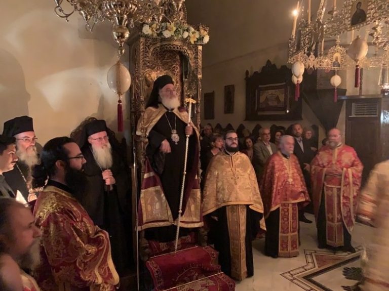 Ο Σεβ. Ποιμενάρχης μας στα ονομαστήρια του Σεβ. Μητροπολίτου Κισάμου ...