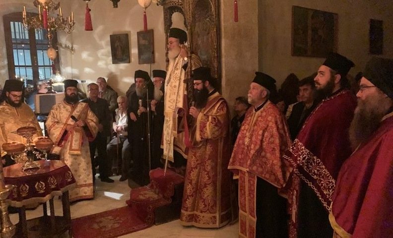 Ο Σεβ. Ποιμενάρχης μας στα ονομαστήρια του Σεβ. Μητροπολίτου Κισάμου ...