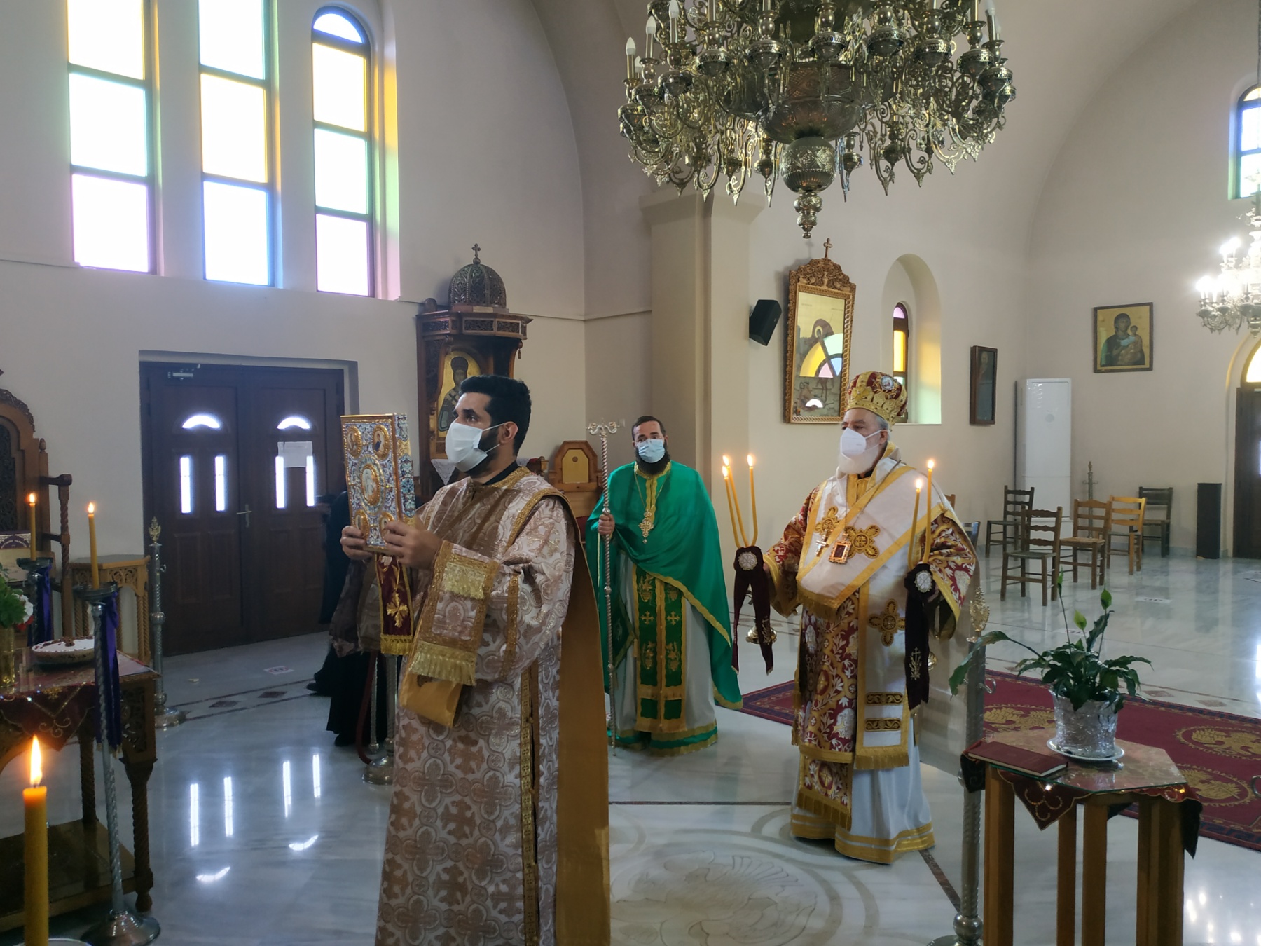 Αρχιερατική Θεία Λειτουργία στην Ιερά Μονή Αγίας Μαρίνας Βόνης – Ιερά ...