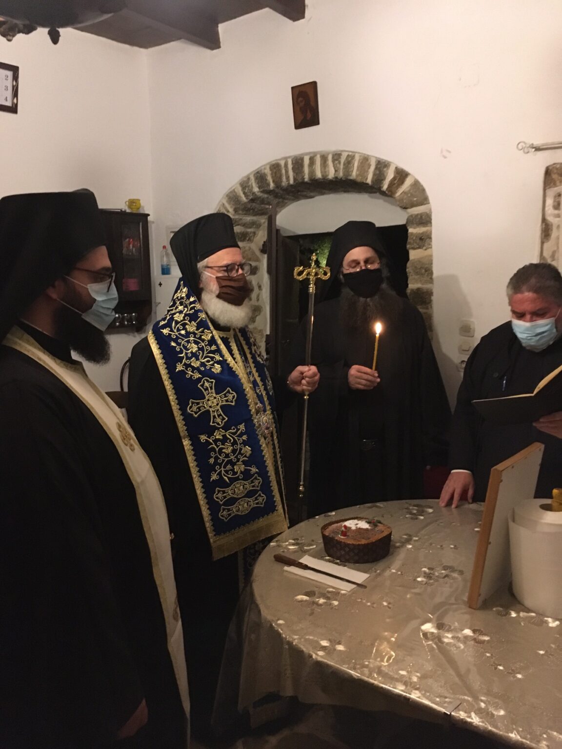 Πανηγυρικός εσπερινός του Αγίου Ιωάννου του Προδρόμου στην Ιερά Μονή ...