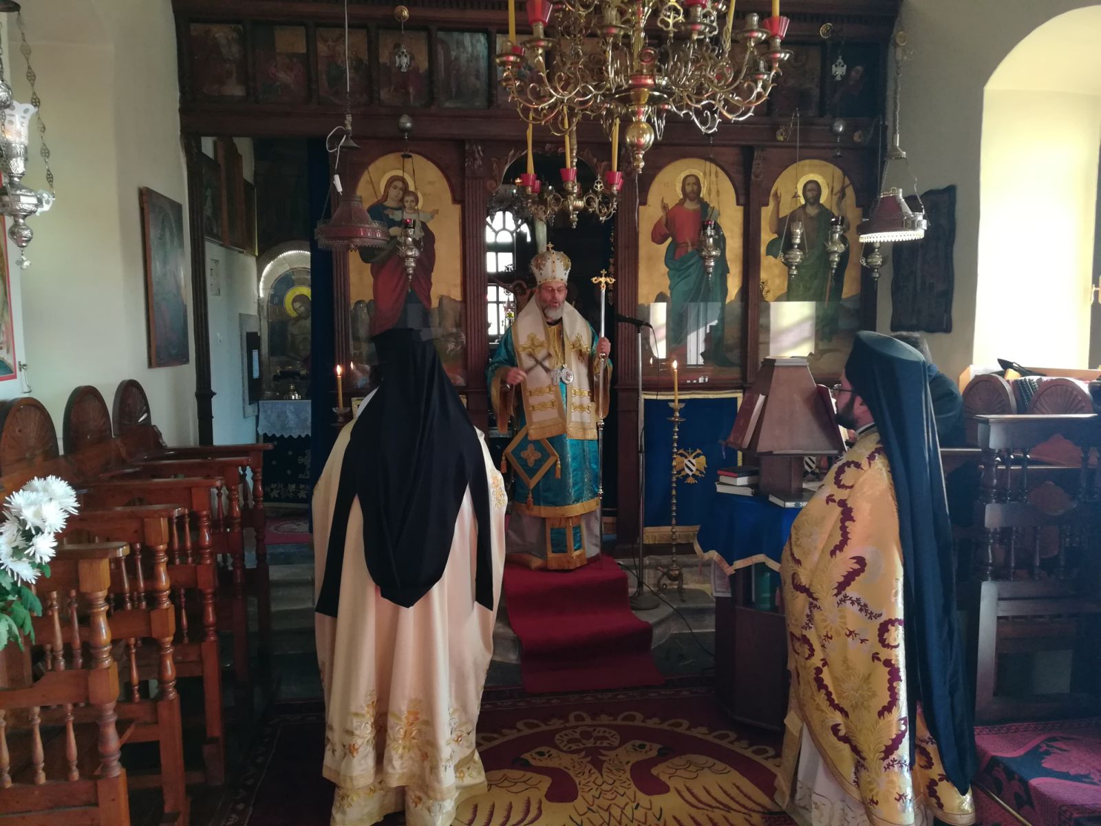 Η πανήγυρις του Αγίου Ιωάννου του Προδρόμου στην Ιερά Μονή Καλλέργη ...