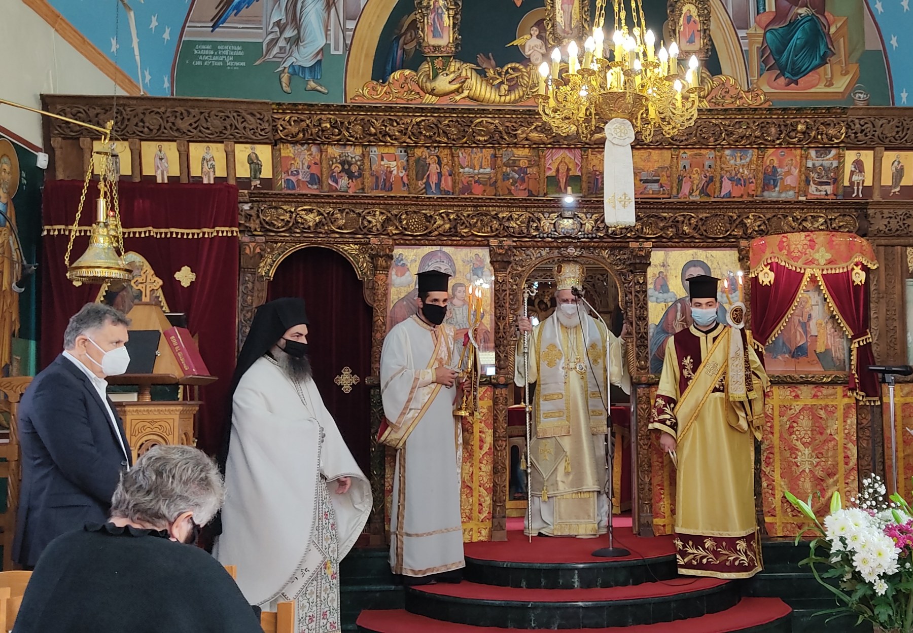 Αρχιερατική Θεία Λειτουργία στο Καραβάδω Πεδιάδος – Ιερά Μητρόπολη ...