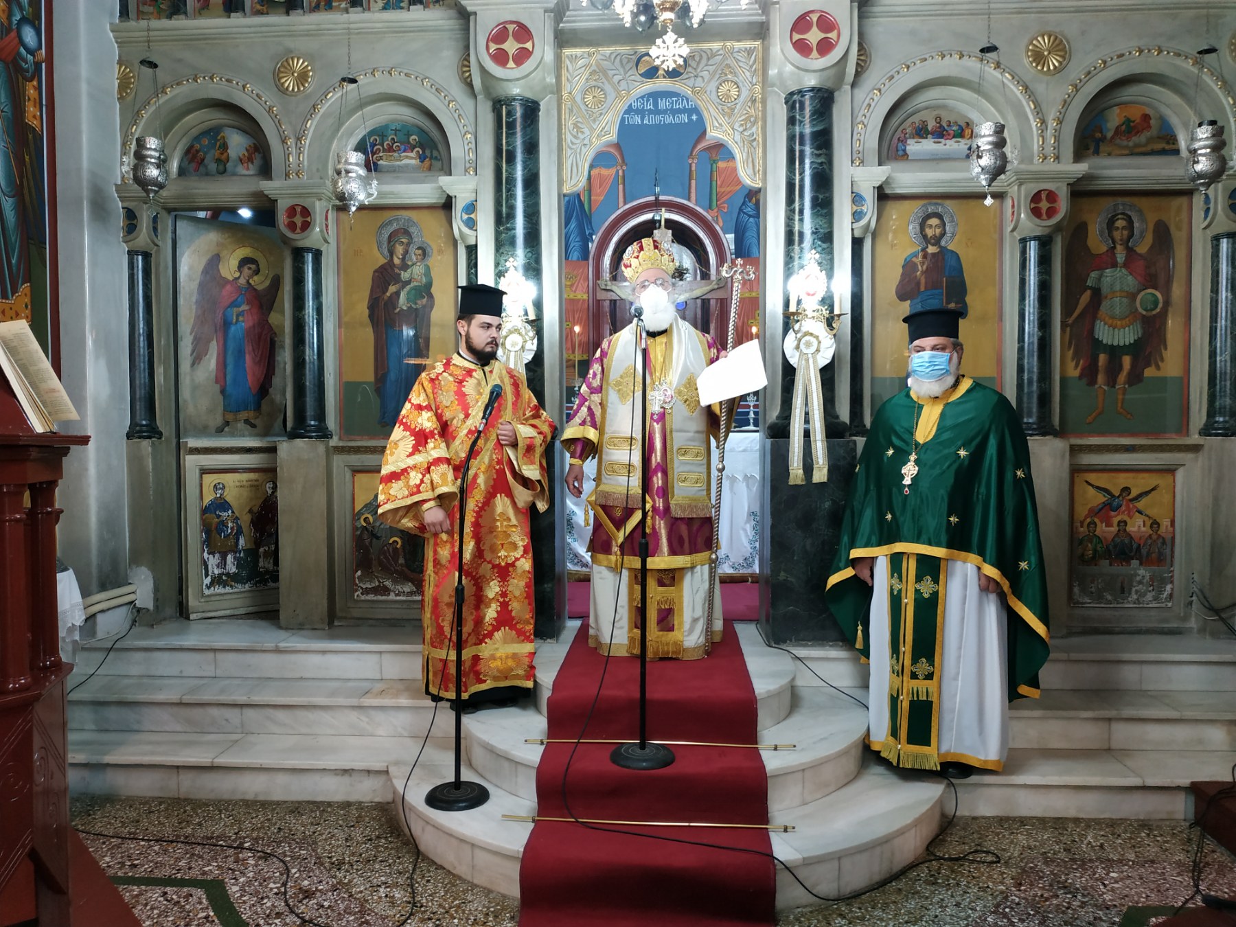 Αρχιερατική Θεία Λειτουργία στην Άνω Βιάννο – Ιερά Μητρόπολη ...