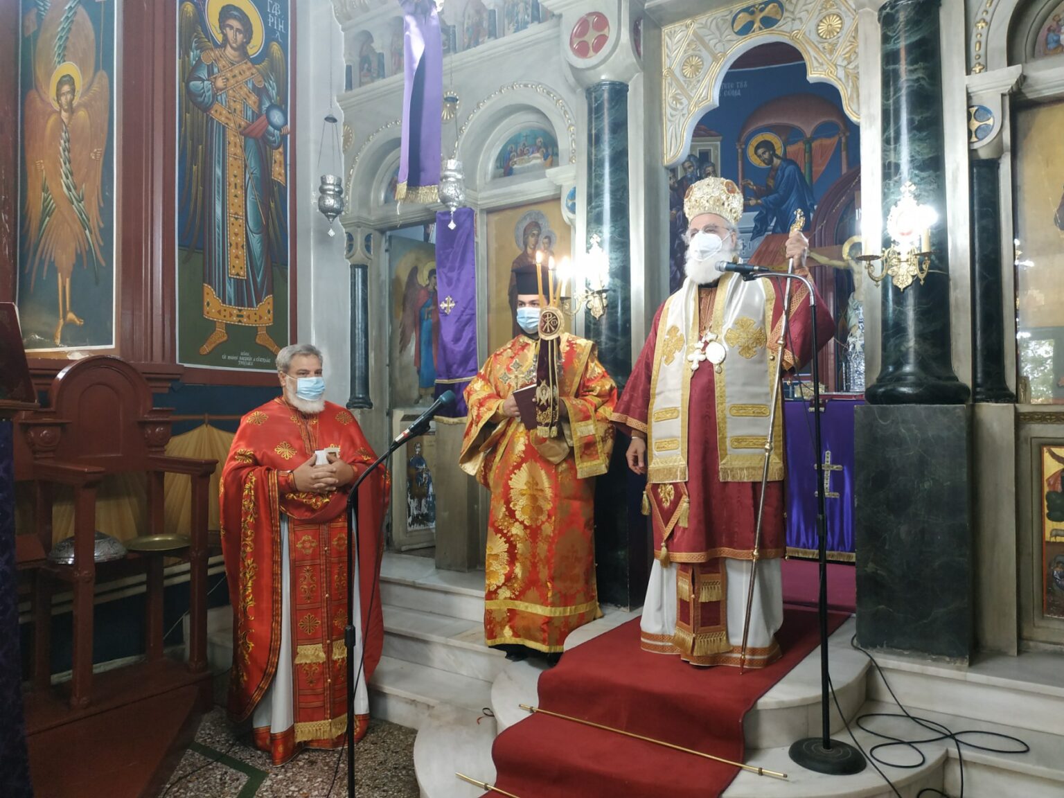 Ο Μέγας Εσπερινός της Μ. Πέμπτης και η Θεία Λειτουργία του Μεγάλου ...