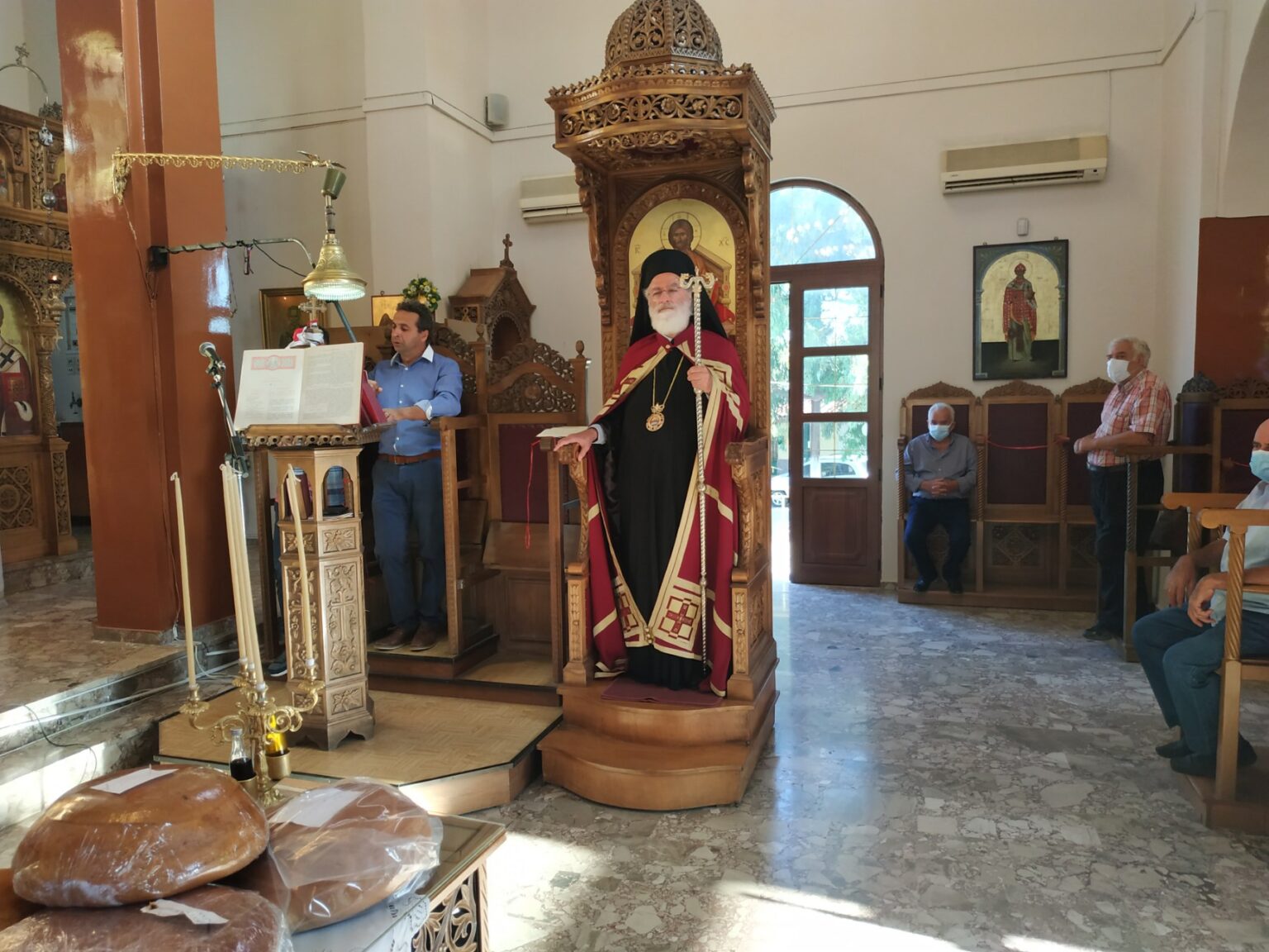 Εσπερινός της Πεντηκοστής στους Αποστόλους Πεδιάδος – Ιερά Μητρόπολη ...