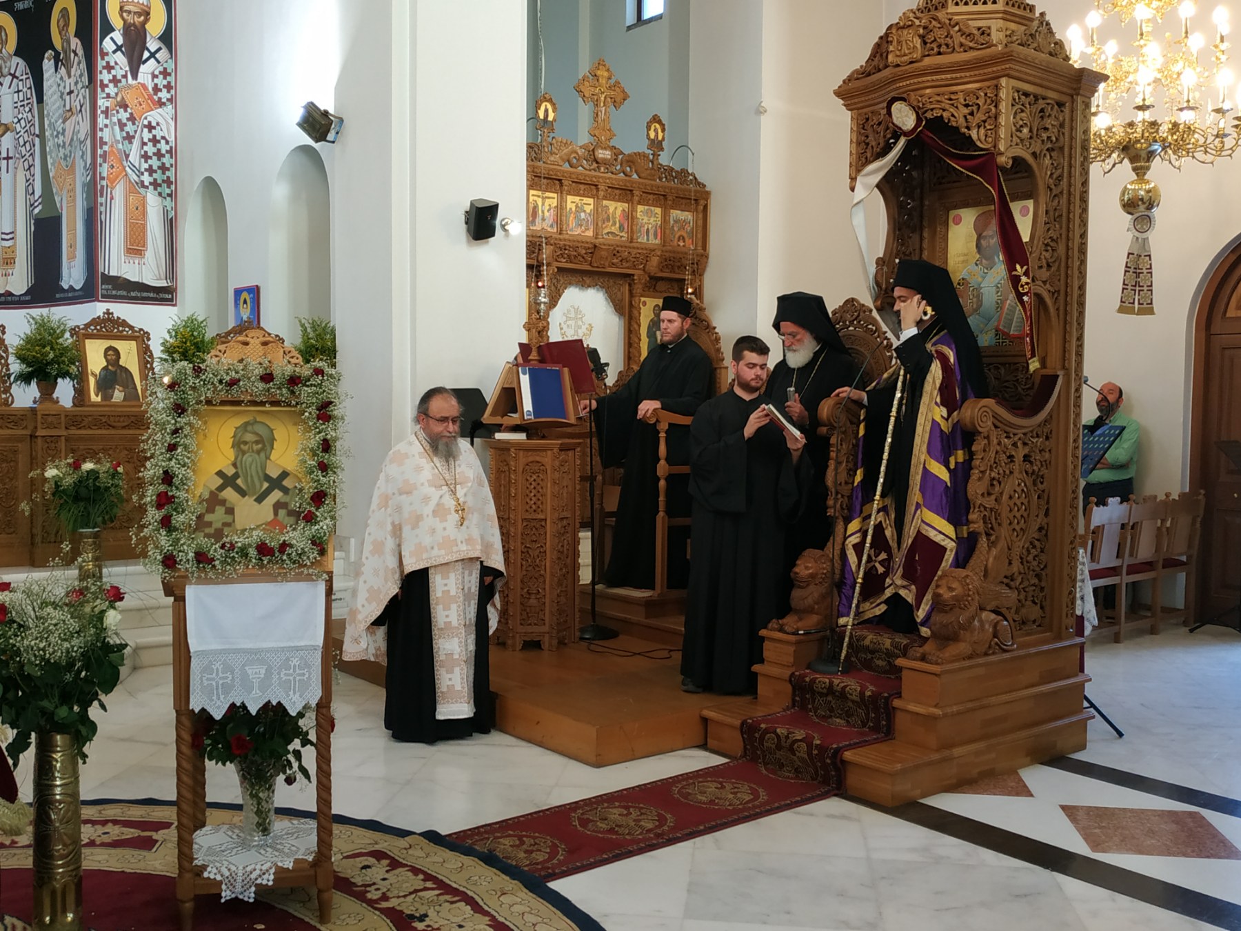 Μεθέορτος Εσπερινός στον Ιερό Μητροπολιτικό Ναό του Αγίου Ανδρέα ...