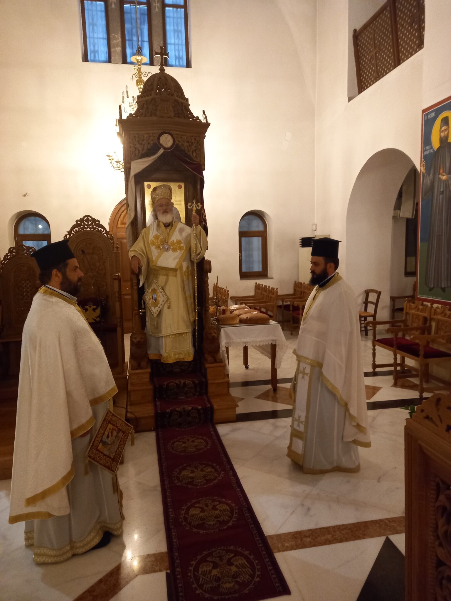 Ο ΑΓΙΟΣ ΕΥΜΕΝΙΟΣ Ο ΝΕΟΣ ΕΟΡΤΑΣΤΗΚΕ ΜΕ ΝΥΧΤΕΡΙΝΗ ΛΕΙΤΟΥΡΓΙΑ ΣΤΟ ...