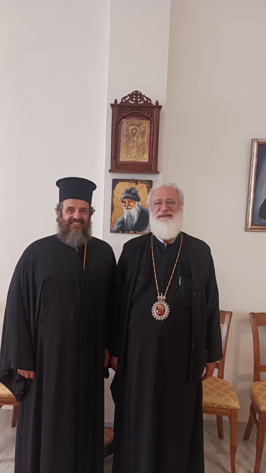 Επίσκεψη Θεοφ. Εψηφισμένου Επισκόπου κ. Νήφων στον Σεβ. Ποιμενάρχη μας ...